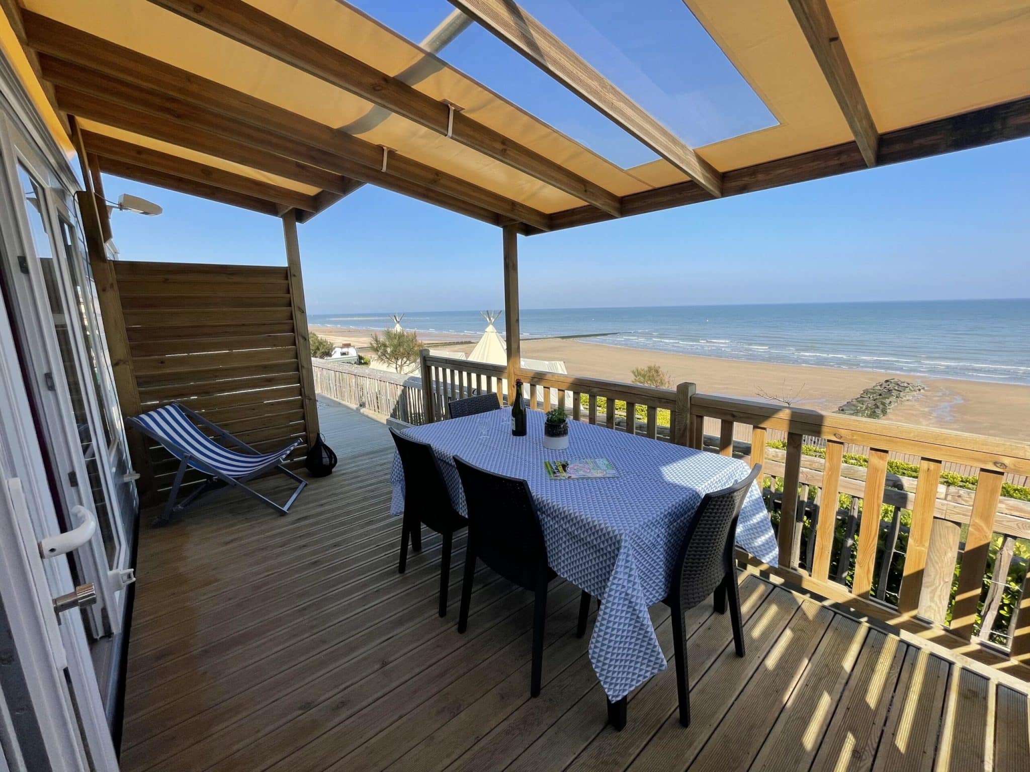 Location de mobil-homes au camping Houlgate | La Plage 3*